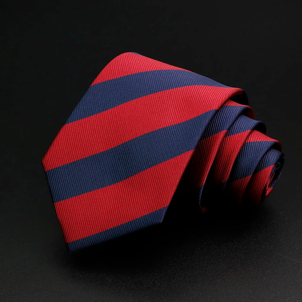 Talisman Red Blue Stripe – Talisman Tie